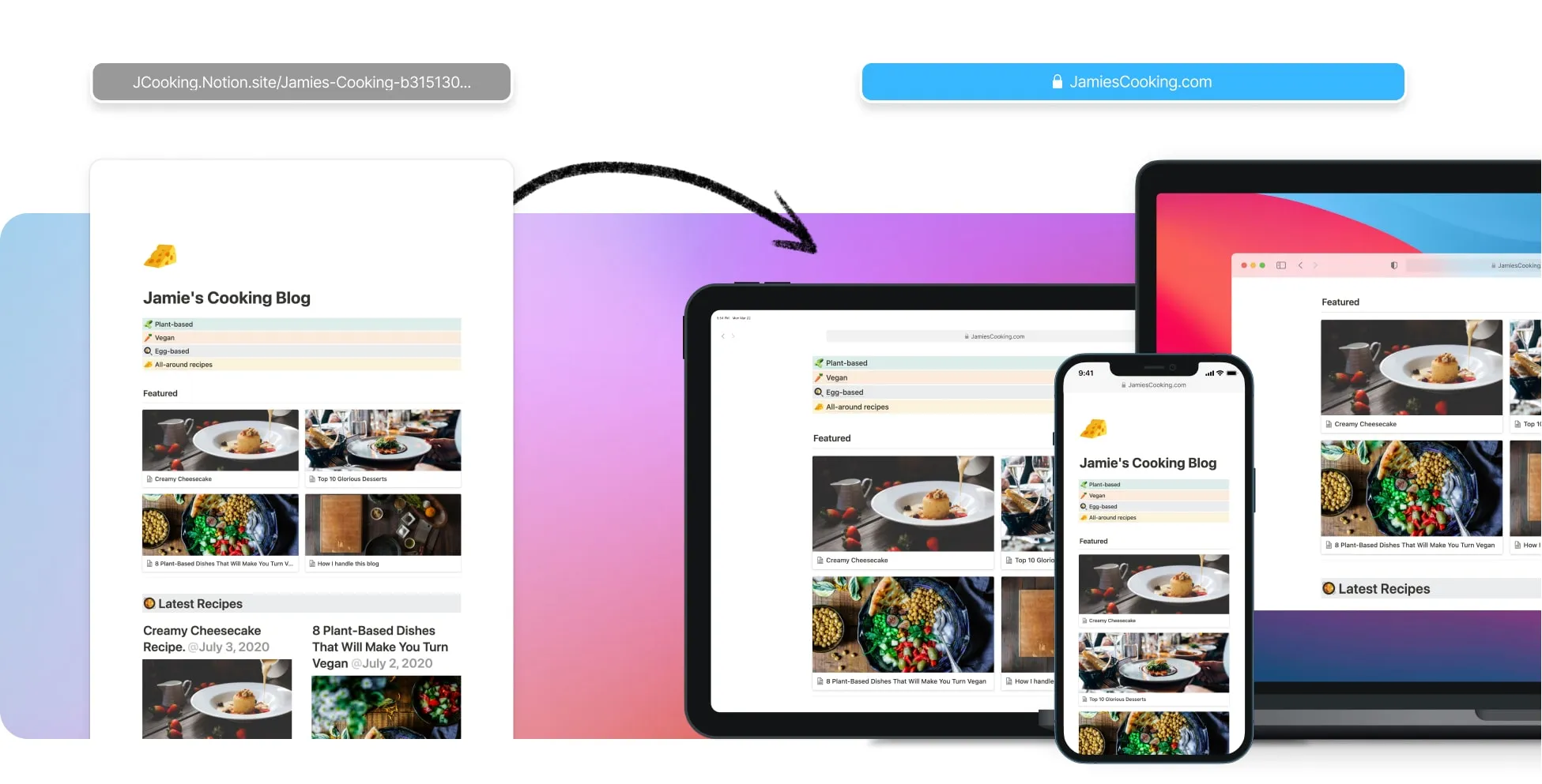 Notion Website Builder Free Unlimited Simple Easy Fast